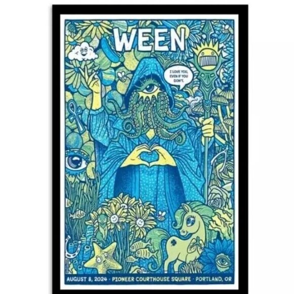 Art | Weezer September 224 Tour Poster | Poshmark